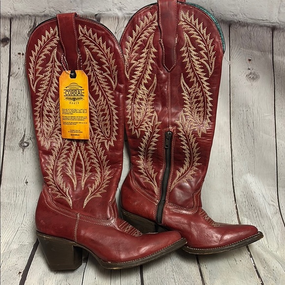 Corral | Shoes | Red Corral Western Boots | Poshmark
